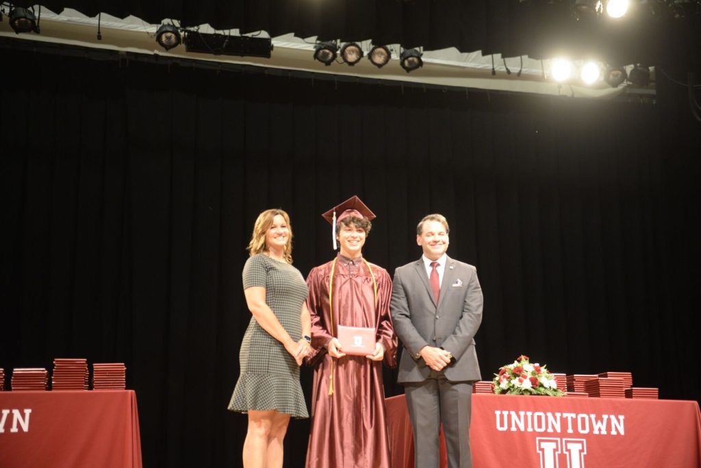 Uniontown Area High School holds socially-distant, in-person ...